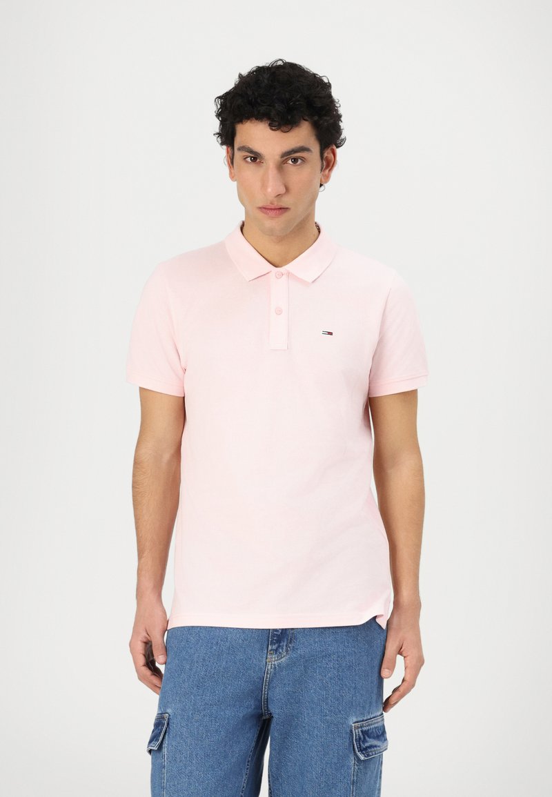 Tommy Jeans PLACKET - Polo shirt - precious pink/pink - Zalando