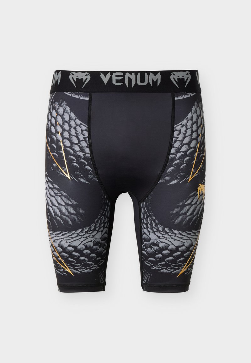 Venum MATUPA VALE TUDO SHORTS - Leggingek - black/grey/gold-coloured ...