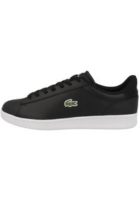 Lacoste CARNABY SET - Treniņu apavi - noir blanc/melns - Zalando.lv