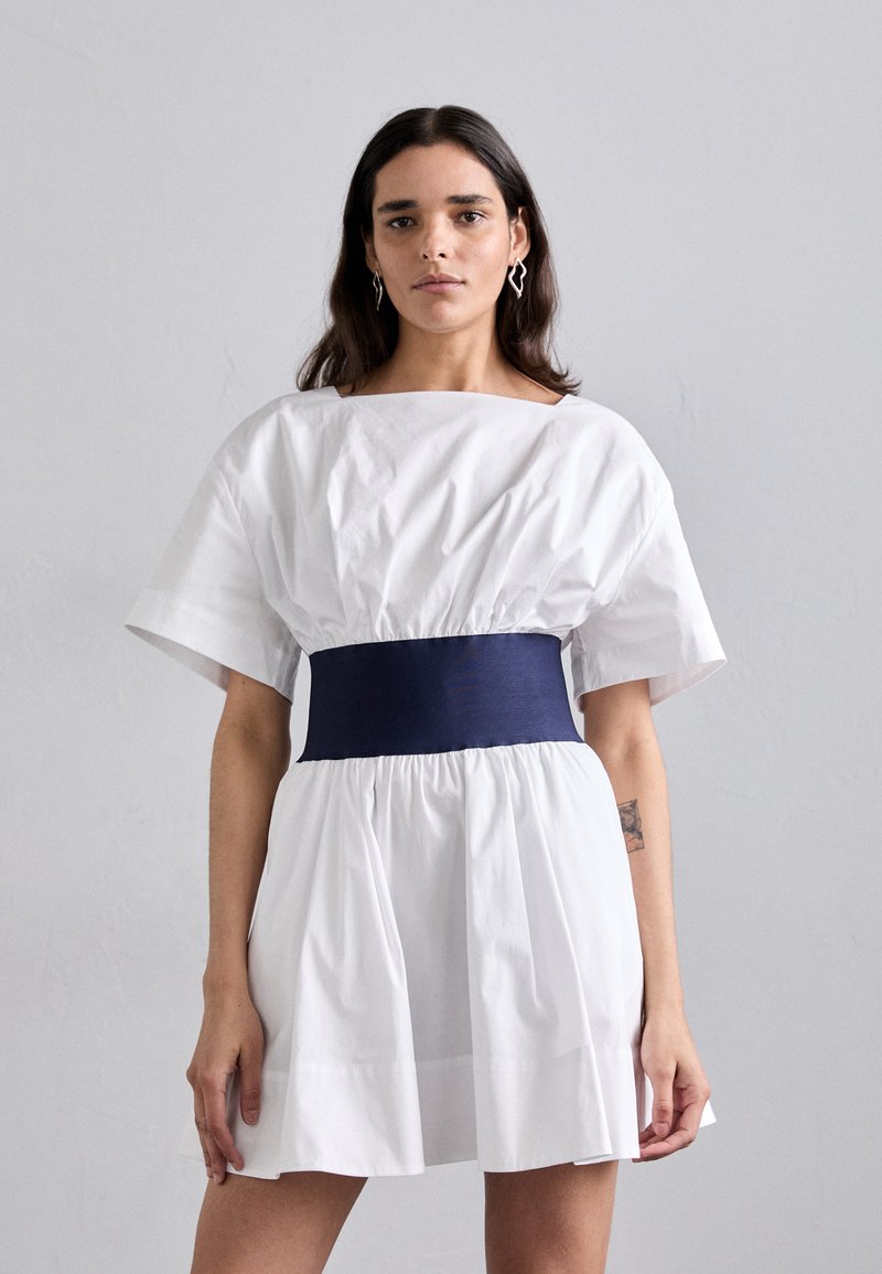 STAUD AMY - Sukienka letnia/biały - Zalando.pl