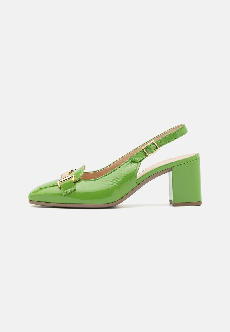 Gabor Classic heels - granny green(gold)/light green - Zalando.ie