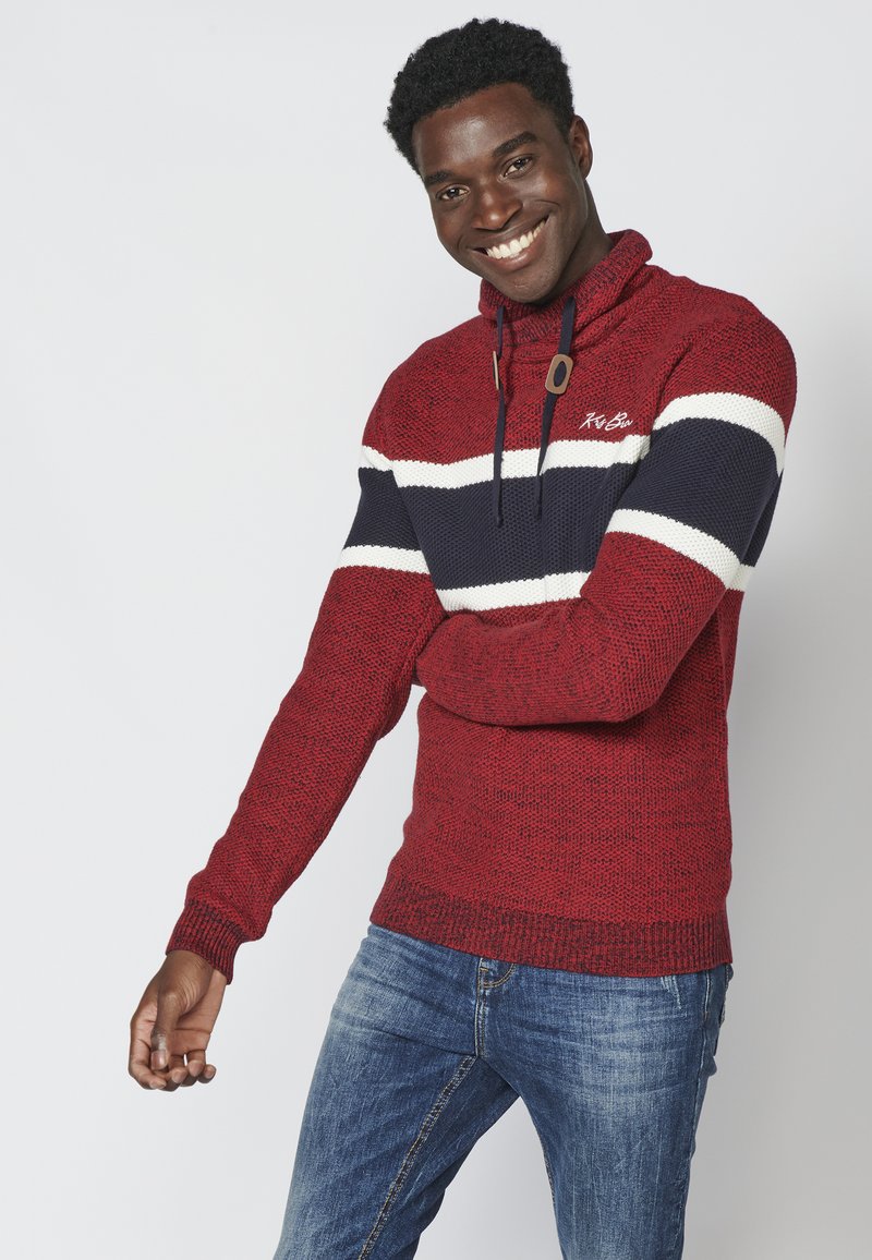 Koroshi JUMPER - Jersey de punto - rojo red/rojo - Zalando.es
