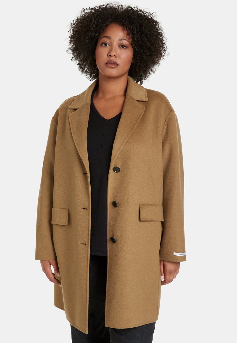 Samoon Halflange jas - rustic oak/bruin - Zalando.nl