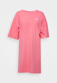 Puma BETTER CLASSICS TEE DRESS - Jersey dress - passionfruit/pink ...