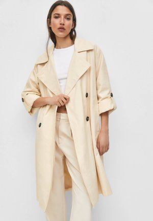 PULL&BEAR BASIC - Trenchcoat - beige - Zalando.at