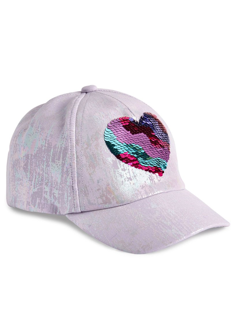 Next SEQUIN CAP - Cap - lilac purple sequin heart/lila - Zalando.ch