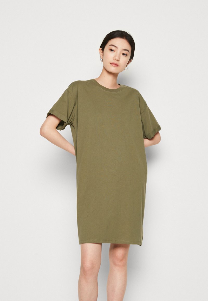 Pieces PCRIA DRESS - Vestido ligero - deep lichen green/verde - Zalando.es