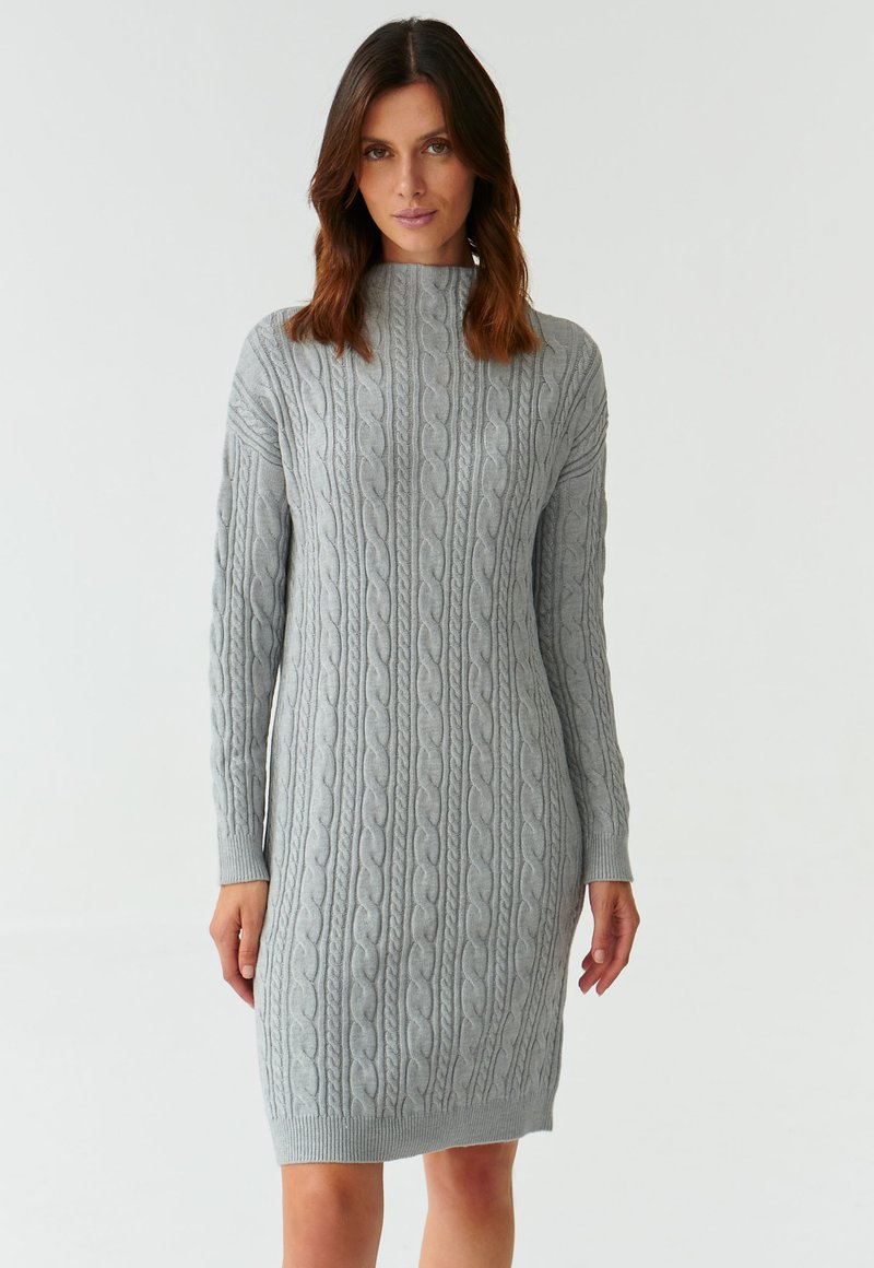 TATUUM WENWI - Vestido de punto - gray/gris - Zalando.es