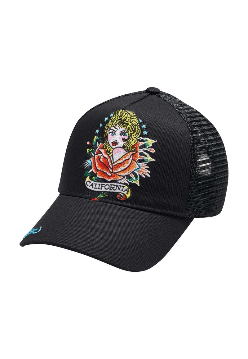 Ed Hardy Gorra - black black/negro - Zalando.es