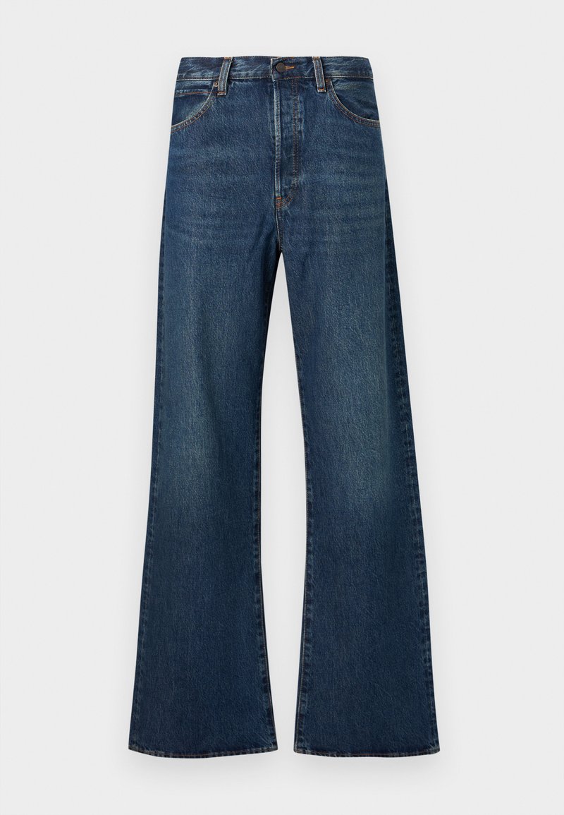 FRAME THE LOOSE - Laza szabású farmerek - blue denim/kék farmer ...