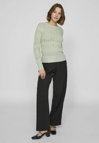 VILA VIEMINA - Pullover - cameo green/vert clair - ZALANDO.FR