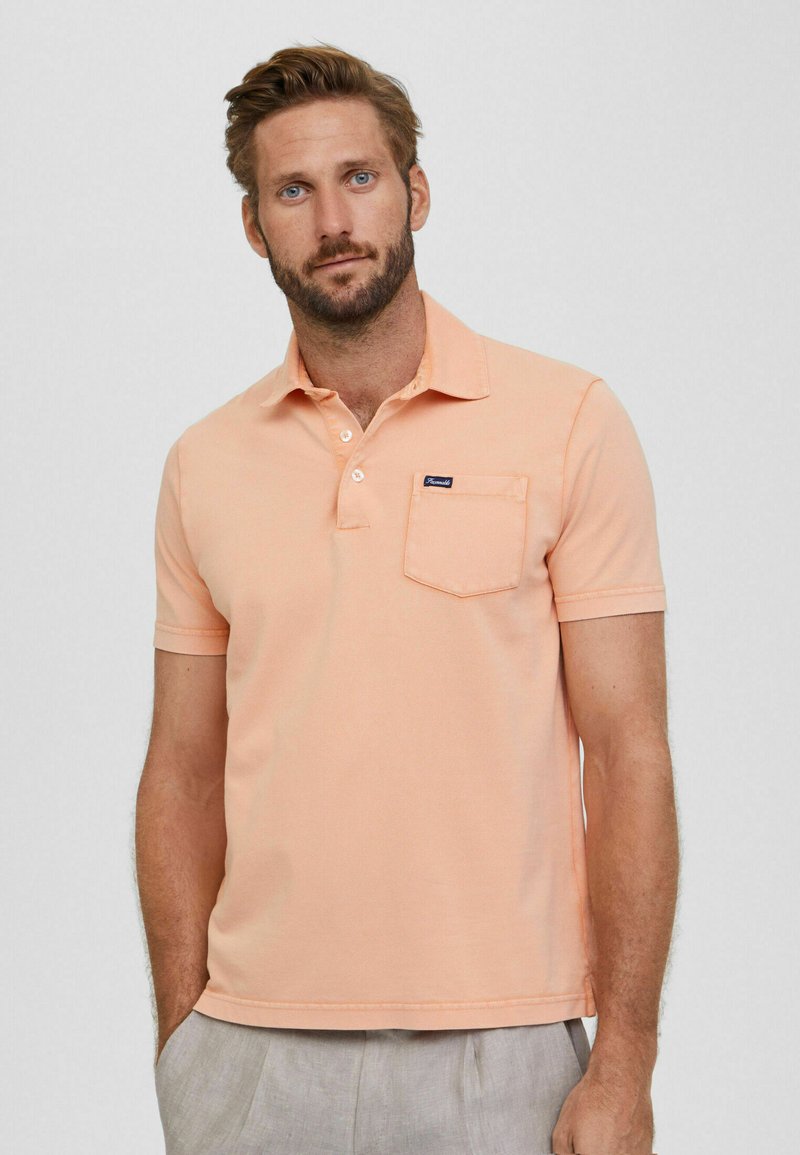 Façonnable Polo - tangerine orange/orange - ZALANDO.FR