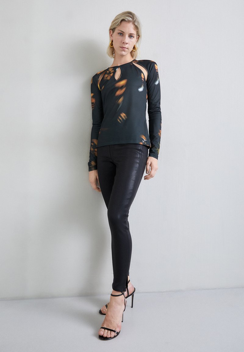 Wood Wood EMMA CUT OUT - Blouse - black - Zalando.ie