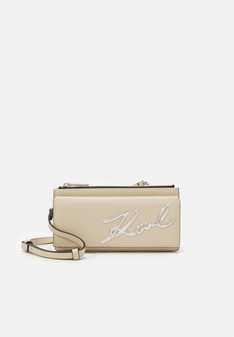 KARL LAGERFELD SIGNATURE 2.0 - Wallet - cream/off-white - Zalando.co.uk