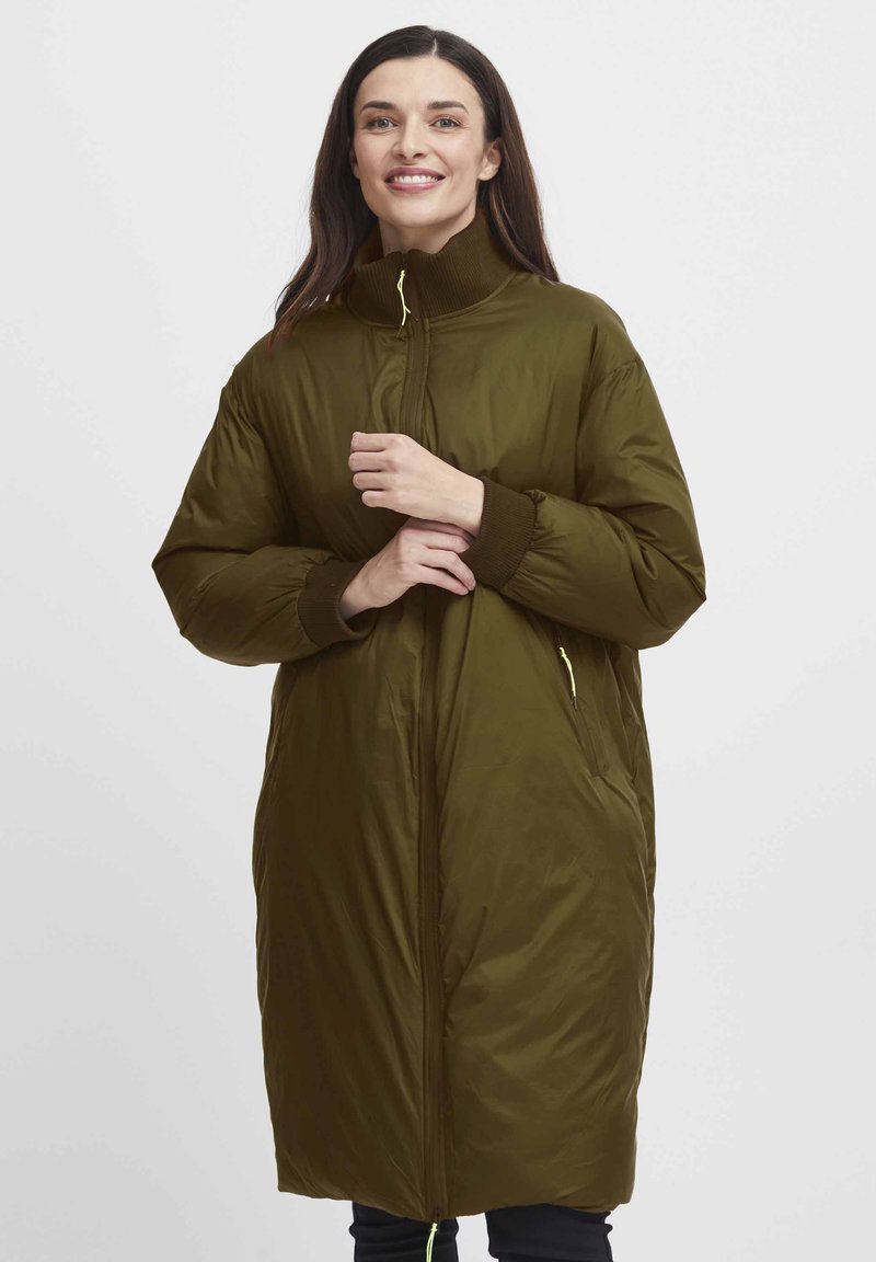 Fransa HARLYN JA 1 - Winter coat - dark olive/olive - Zalando.ie