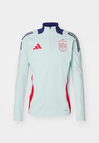 adidas Performance SPAIN FEF TRAINING - Long sleeved top - halo mint ...