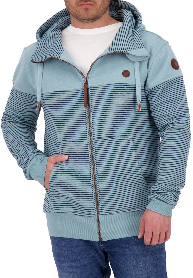 alife & kickin HURRICANE - Sweatjacke - storm/blau - Zalando.de