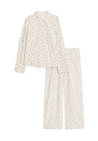 Marks & Spencer SET - Pyžamová sada - ivory mix/špinavě bílá - Zalando.cz