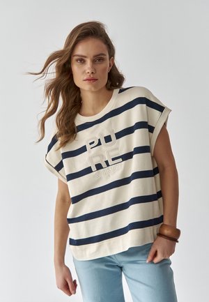 Diverse LILUS - T-shirt z nadrukiem/biały - Zalando.pl