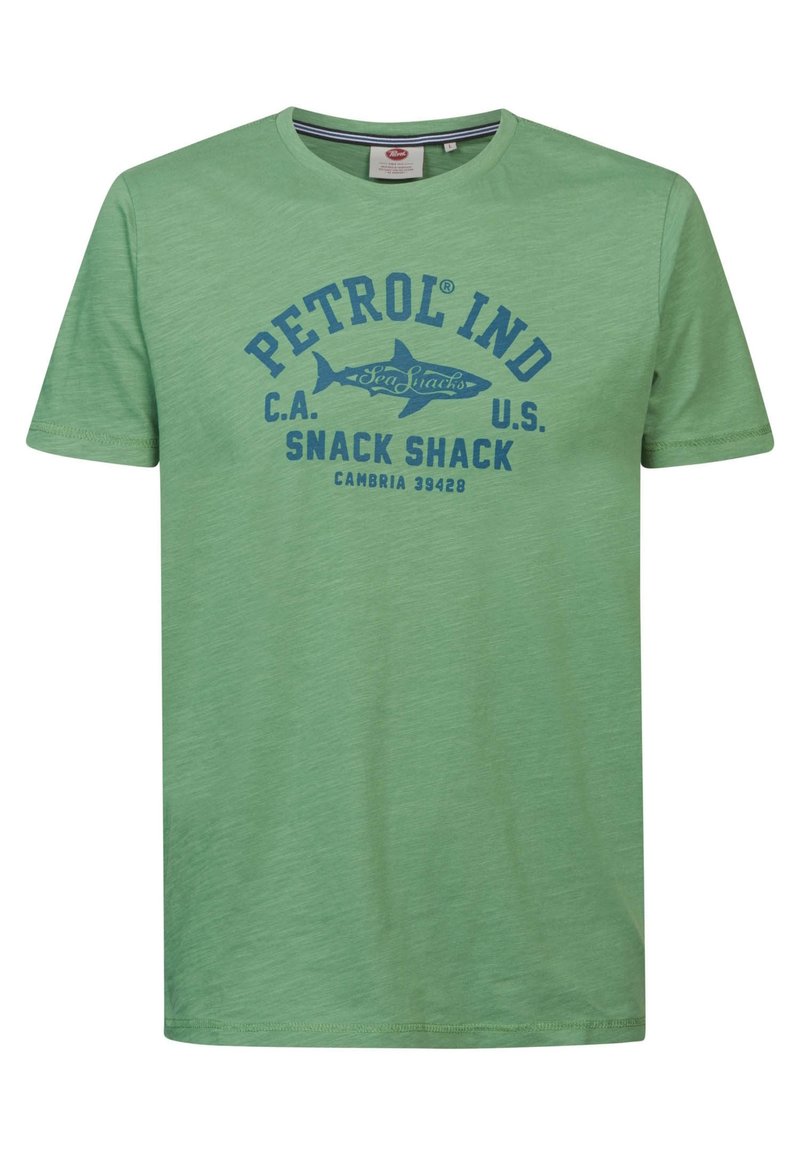 Petrol Industries CLASSIC - T-Shirt print - hellgrün - Zalando.de