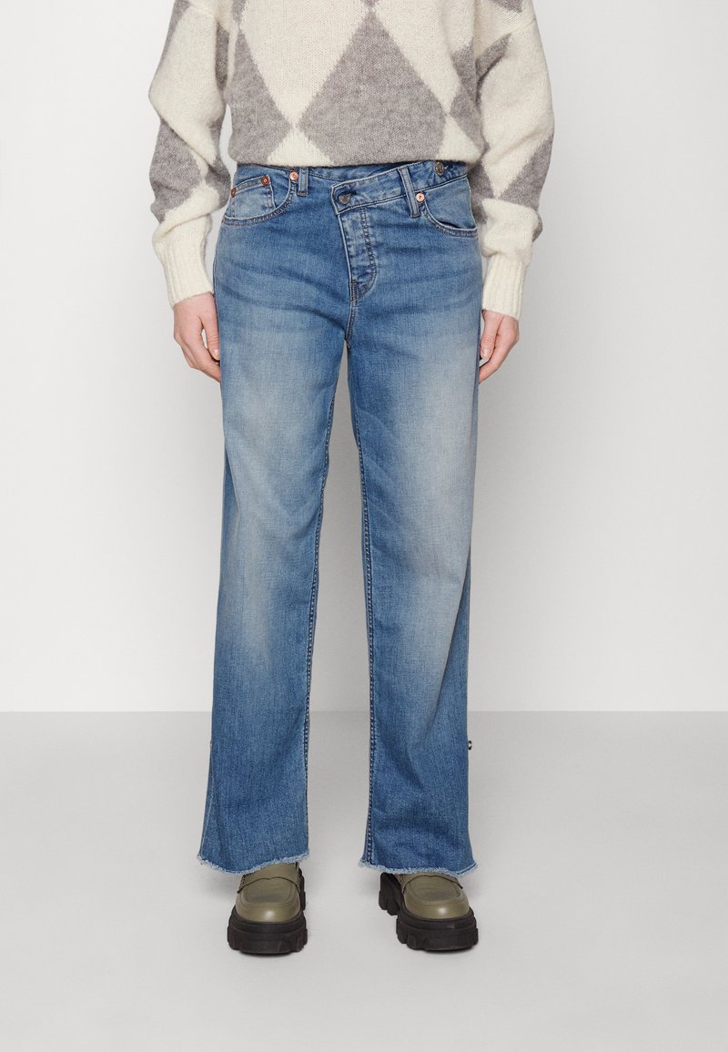 Herrlicher MAZE - Jeans relaxed fit - raising sun/blå denim - Zalando.se