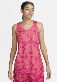 Nike Performance Débardeur - soft yellow dark team red/jaune - ZALANDO