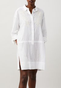 Odd Molly AZALEA - Vestido camisero - light chalk/crema - Zalando.es