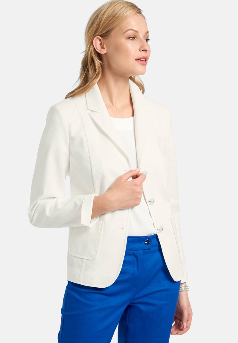 Basler MIT KONTRASTVERARBEITUNG - Blazer - weiã /white - Zalando.de