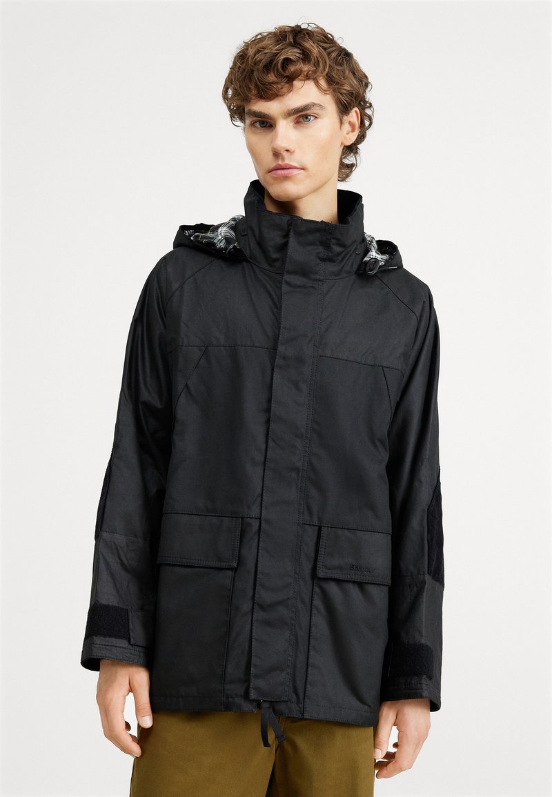 Barbour SHORT FIELD - Parka - black/schwarz - Zalando.ch