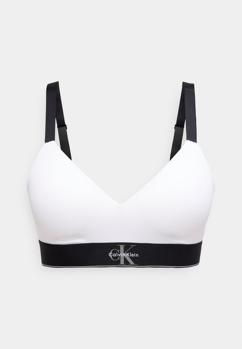 Calvin Klein Underwear LIGHTLY LINED BRALETTE GRAPHIC - Triangle bra ...