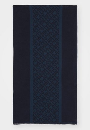 Tommy Hilfiger CORPORATE RASCHELLE - Schal - space blue/blau - Zalando.de