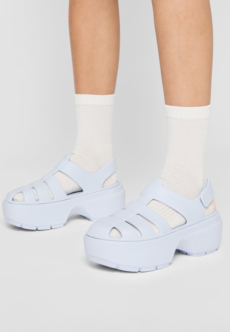 Crocs STOMP FISHERMAN UNISEX - Badslippers - dreamscape/paars - Zalando.nl