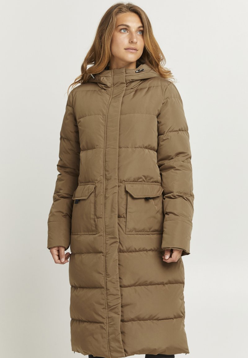 Fransa FRBELLA - Down coat - malt ball/beige - Zalando.ie