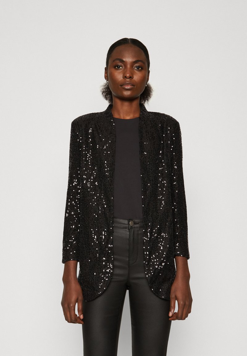 VILA Tall VISIGRID - Sako - black/černá - Zalando.cz