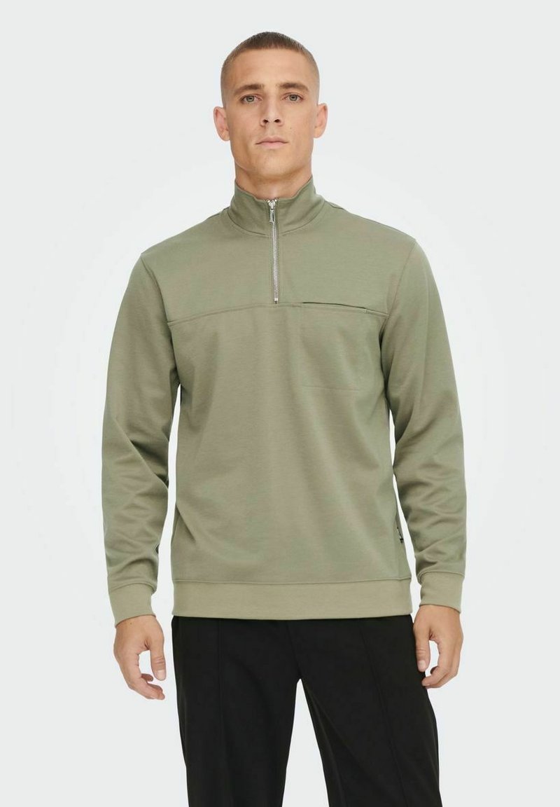 Only & Sons ONSOXLEY - Sweatshirt - fallen rock/grey - Zalando.co.uk