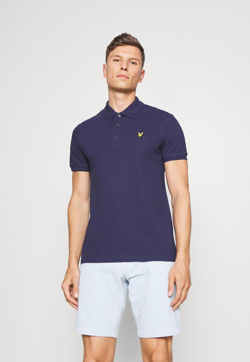Lyle & Scott PLAIN - Piké - navy/mörkblå - Zalando.se