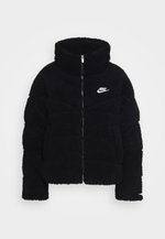 Nike Sportswear CITY - Chaqueta de invierno - black/white/negro ...
