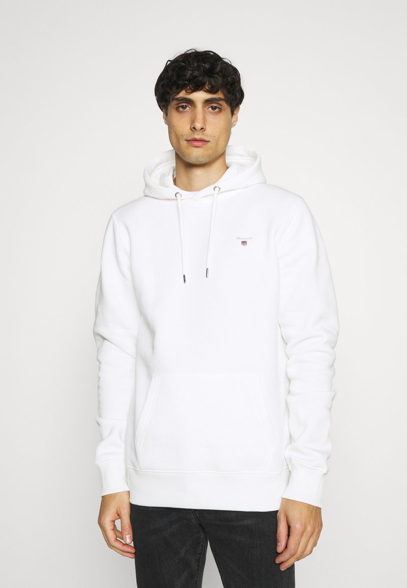 GANT ORIGINAL - Jersey con capucha - eggshell/crema - Zalando.es