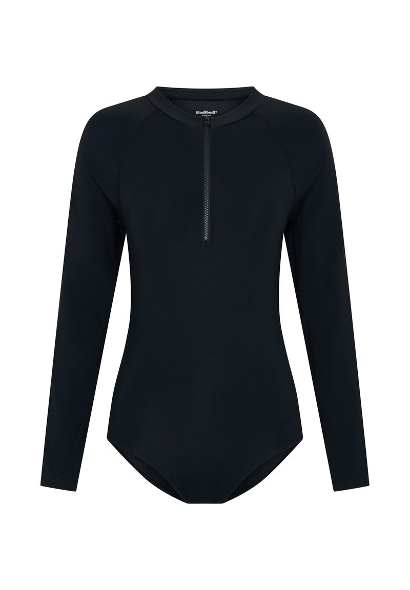 Modibodi TEEN LIGHT FLOW PERIOD SWIM - Swimsuit - black - Zalando