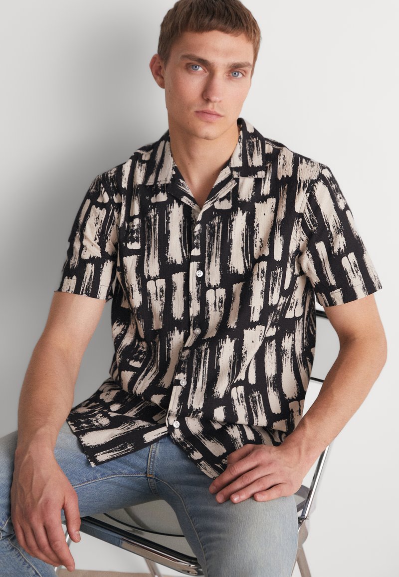 Pier One Shirt - black - Zalando.ie
