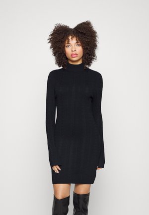 Gestuz YASMIA SHORT DRESS - Robe pull - black/noir - ZALANDO.FR