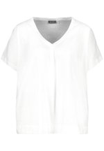 Samoon KURZARM - Blus - white/vit - Zalando.se
