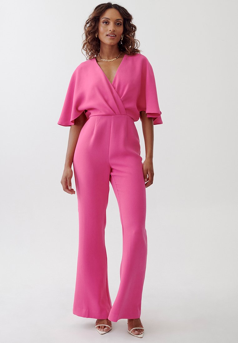 TUSSAH ELSA - Jumpsuit - hot pink/light pink - Zalando.ie