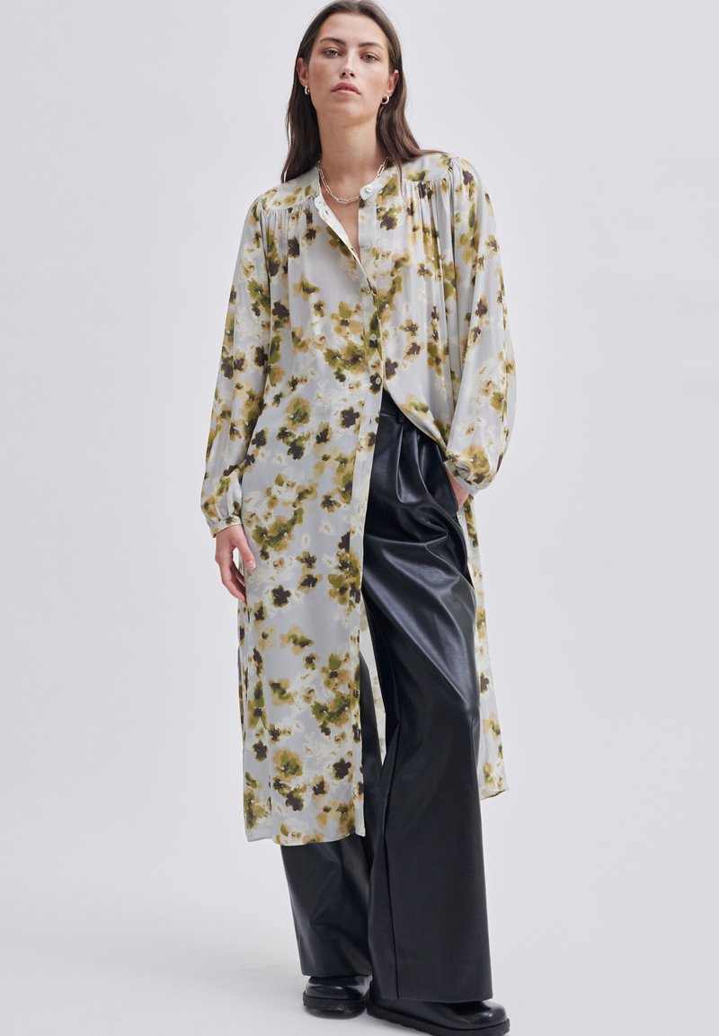 Second Female Skjortekjole - ashley blue/lysegrøn - Zalando.dk