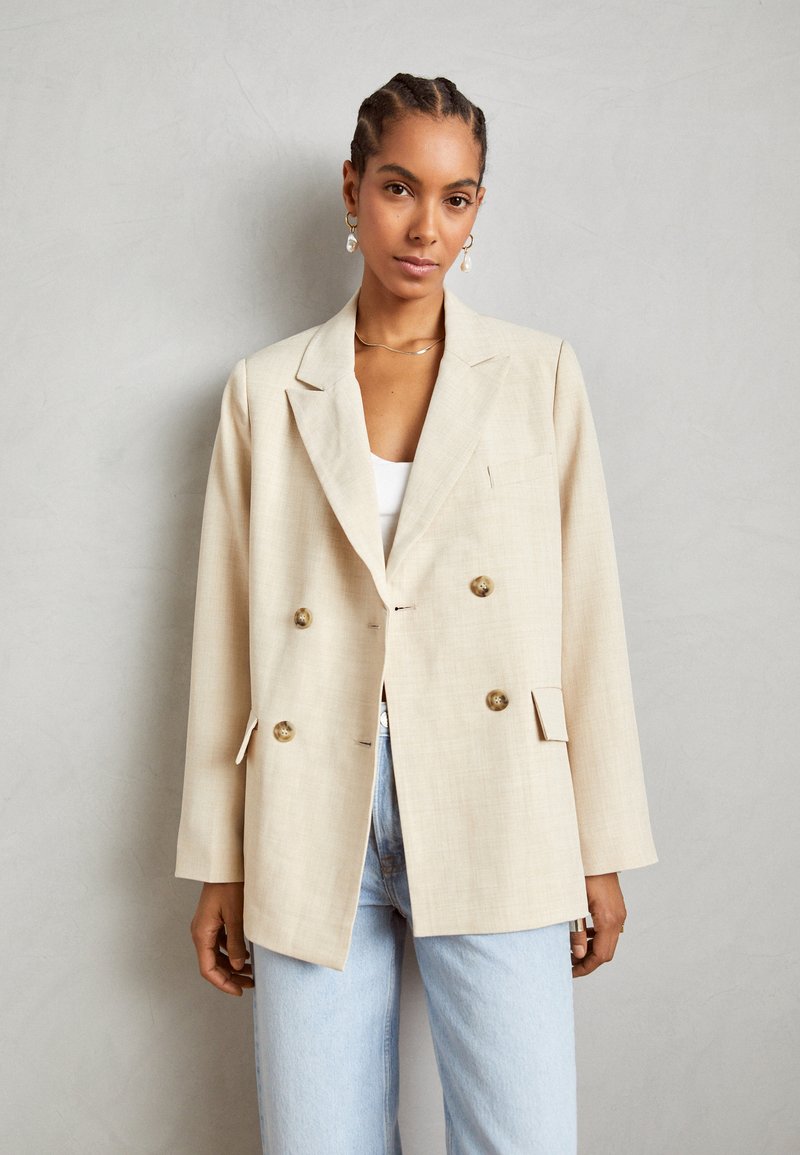 Minimum SKYLERS - Blazer - brown rice/beige - Zalando.de