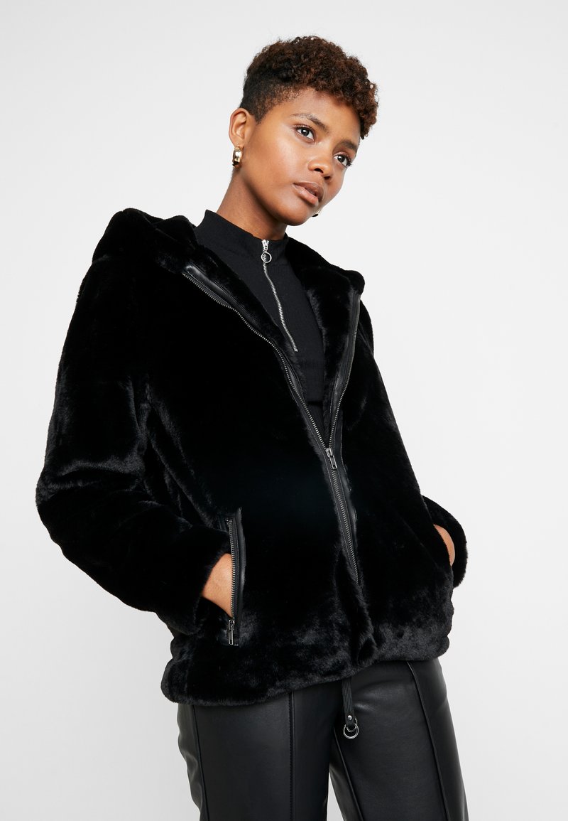 Object OBJSANDIE JACKET - Winter jacket - black - Zalando.co.uk