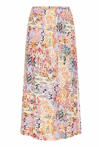 ICHI IHMARRAKECH - A-lijn rok - geranium multi ikat aop/roze - Zalando.nl