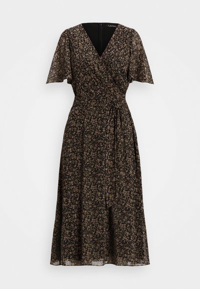 Lauren Ralph Lauren JILLEAH SHORT SLEEVE DAY DRESS - Vapaa-ajan mekko - indigo sail/sininen ...