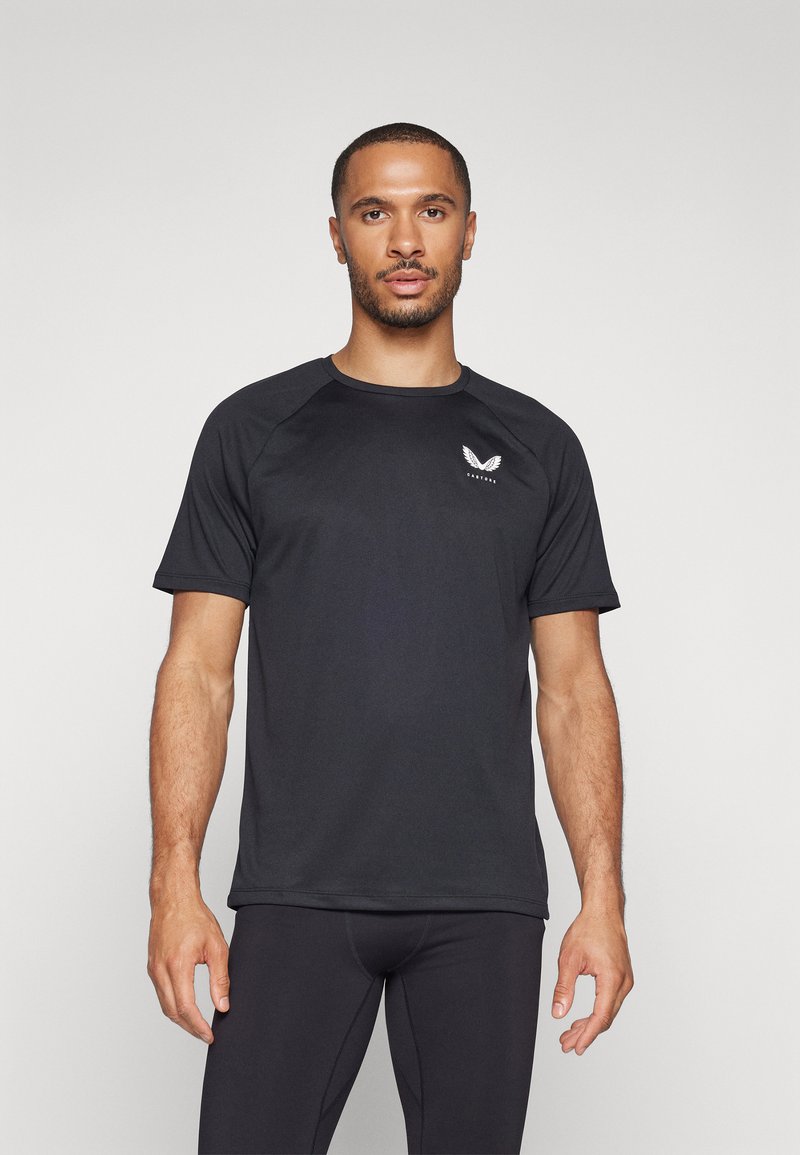 Castore TEE - Jednoduché tričko - black/černá - Zalando.cz