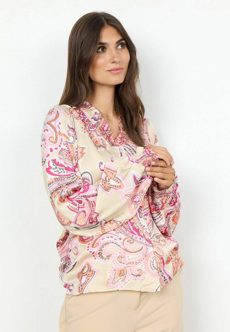 Soyaconcept DORINA 2 - Blouse - pink combi/pink - Zalando.ie